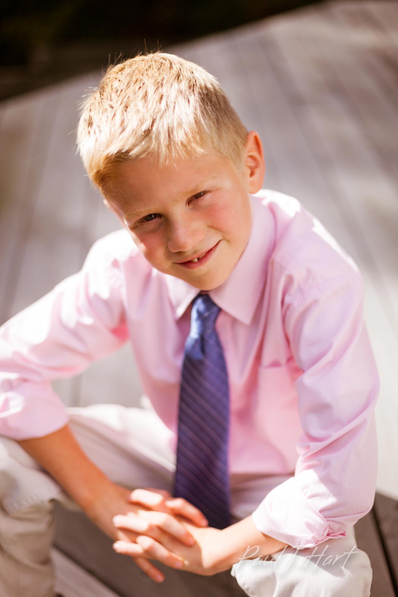 Portrait of a boy | Paul J Hart Photography